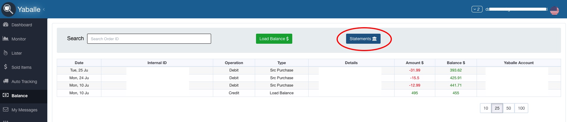 How to Get Balance Load Statements? – Yaballe How to Get Balance Load Statements? – Yaballe